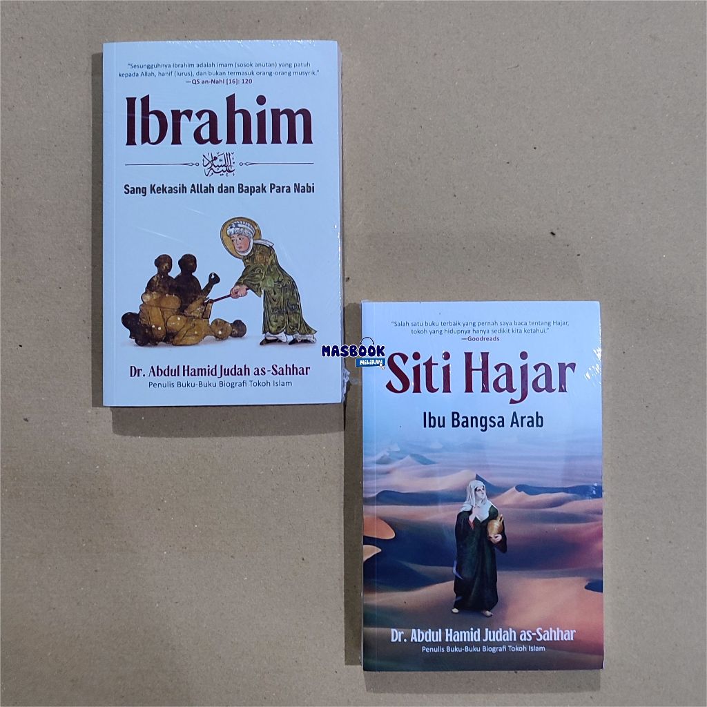 Jual PAKET BUKU IBRAHIM (Bapak Para Nabi) & SITI HAJAR (Ibu Bangsa Arab) - Dr. Abdul Hamid Judah ...