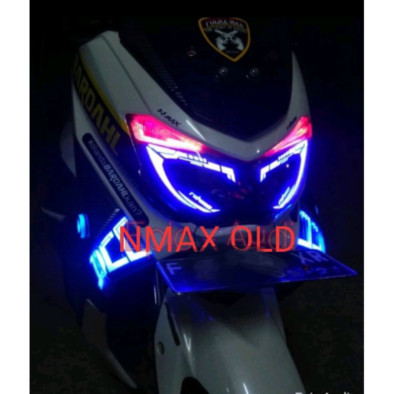 Jual 1 sett headlamp custom NMAX old | Shopee Indonesia