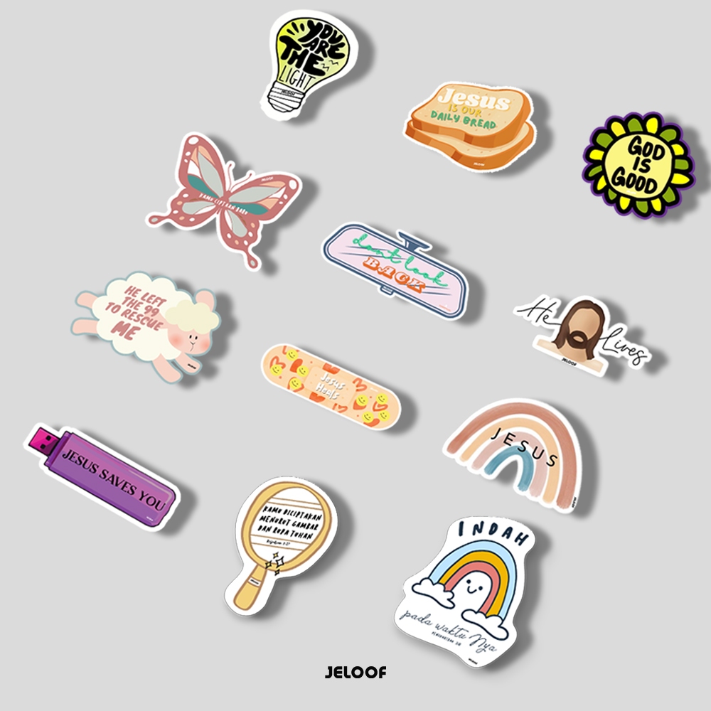 Jual JELOOF Sticker Pack Rohani Vol 1 | Shopee Indonesia