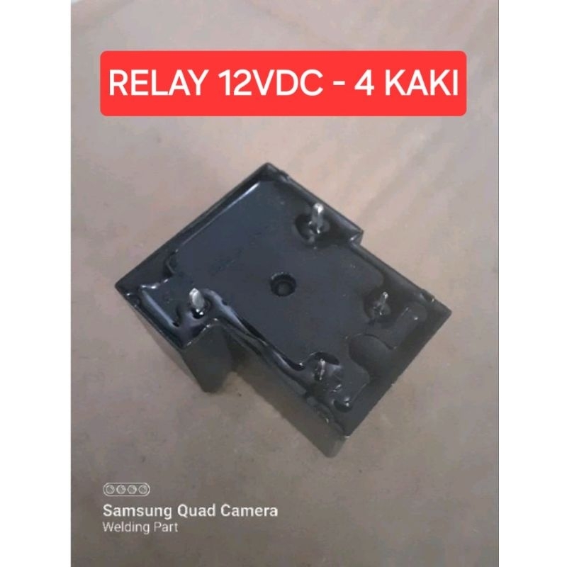 Jual Relay 12vdc Original 4 kaki | Shopee Indonesia