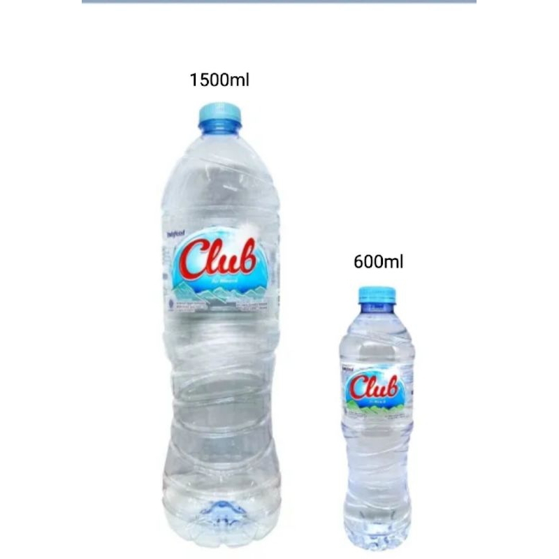 Jual Air Mineral Club 600ml / Club 1500ml ( KHUSU PENGIRIMAN INSTAN ...