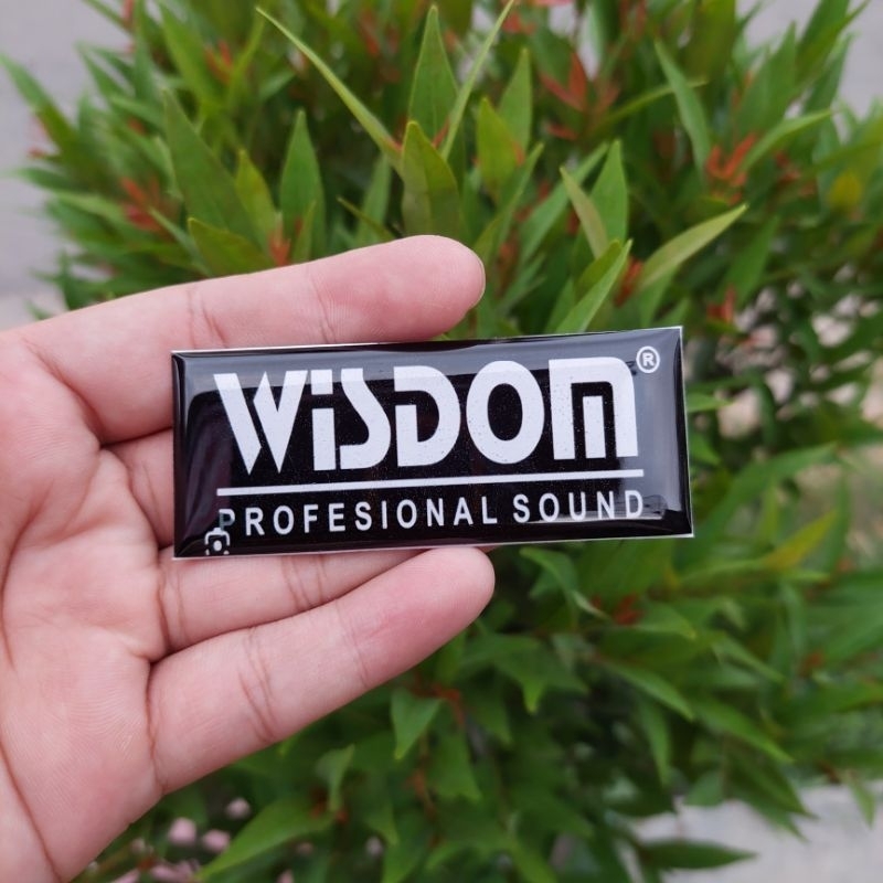 Jual label wisdom | emblem wisdom | logo wisdom | stiker wisdom ...