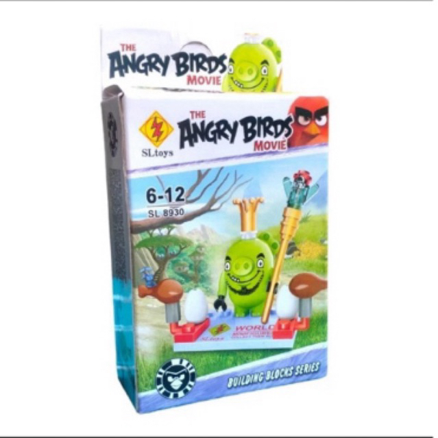 Jual Mainan Anak Bongkar Pasang DIY Angry Bird Block Brick | Shopee ...
