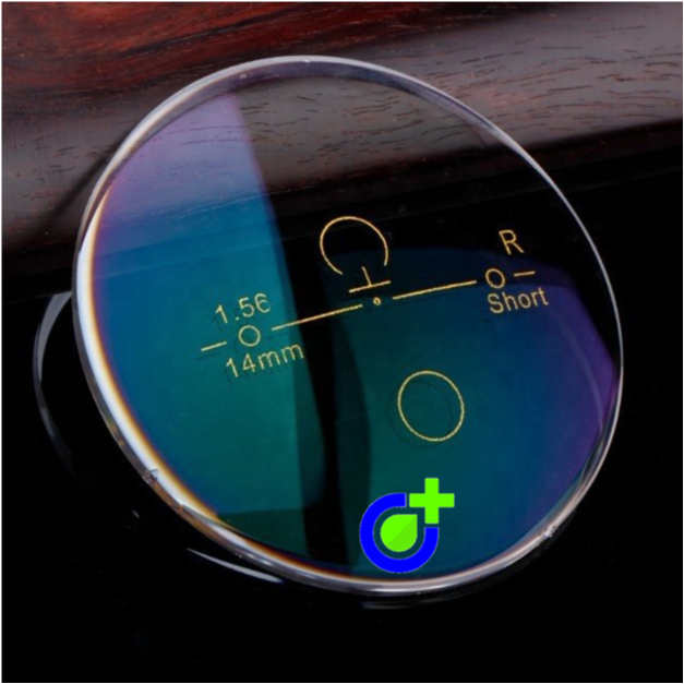 Jual Lensa Kacamata Progresif Cylinder HMC- Bahan Plasti Bening Lapisan ...