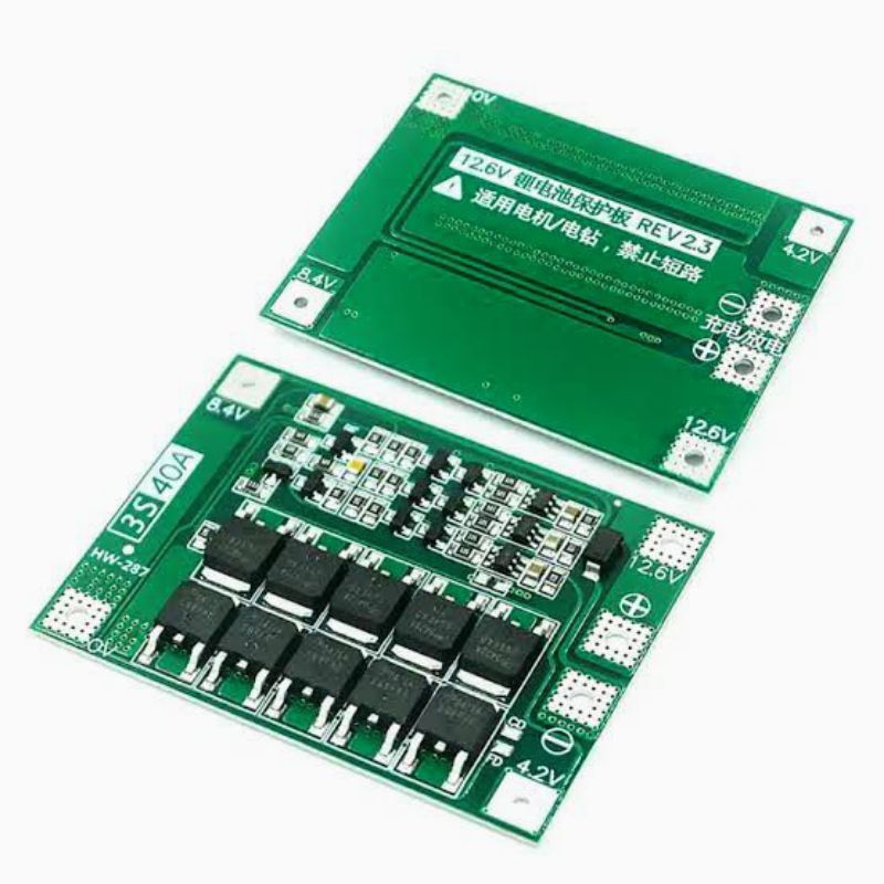 Jual Modul Charger Pelindung Protection Baterai Lithium 18650 BMS 3S ...