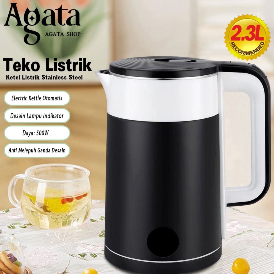 Jual Terbatas Teko Listrik 23L Stainless Steel Electric Kettle Pemanas ...