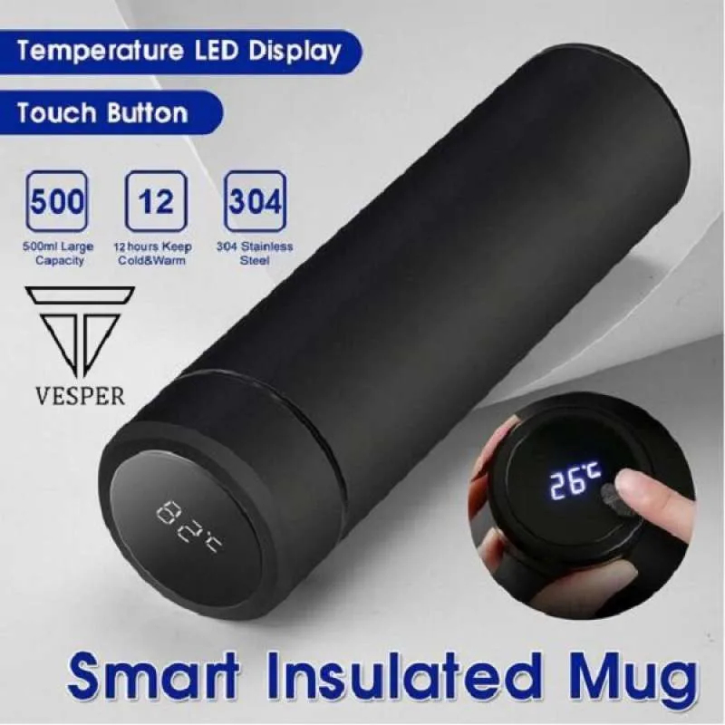 Jual Termos Suhu Temperature Touch Screen LED Display Termos Air Panas ...