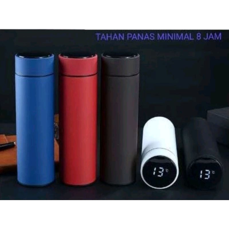 Jual Tumbler Termos Suhu LED Doff Tahan Panas Dan Dingin 500ML | Shopee ...