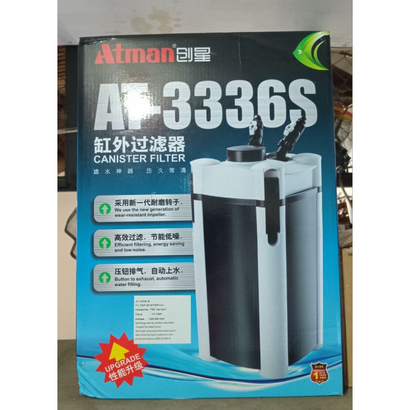 Jual Canister filter external Atman 3336s | Shopee Indonesia