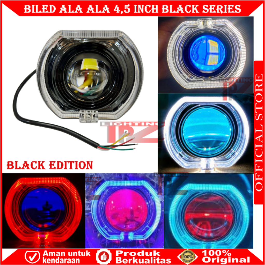 Jual ORIGINAL BILED ALA ALA 4,5 INCHI BLACK SERIES New Projie Biled ...