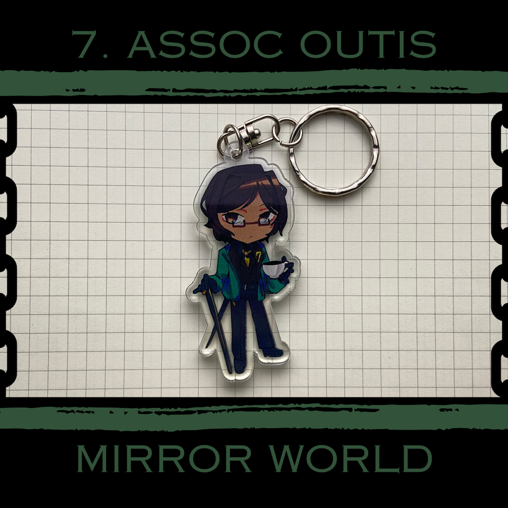 Jual Limbus Company | 7 Association Outis Keychain Fanart | Shopee ...