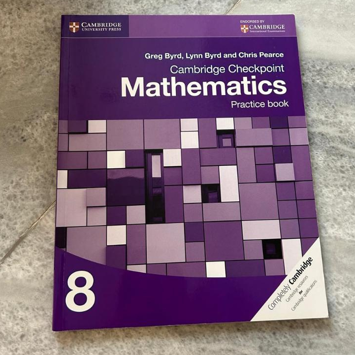 Jual Cambridge Checkpoint Mathematics Practice Book 8 Preloved ...