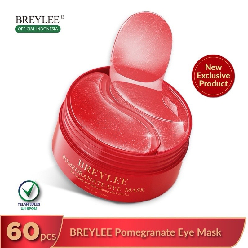 Jual BREYLEE Pomegranate eye mask 60 pcs | Shopee Indonesia