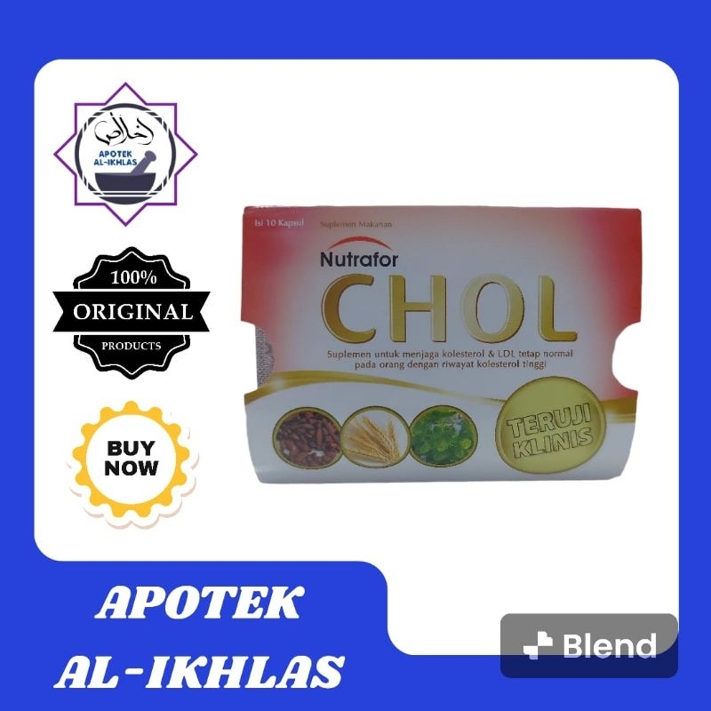 Jual Nutrafor CHOL 10'S | Shopee Indonesia