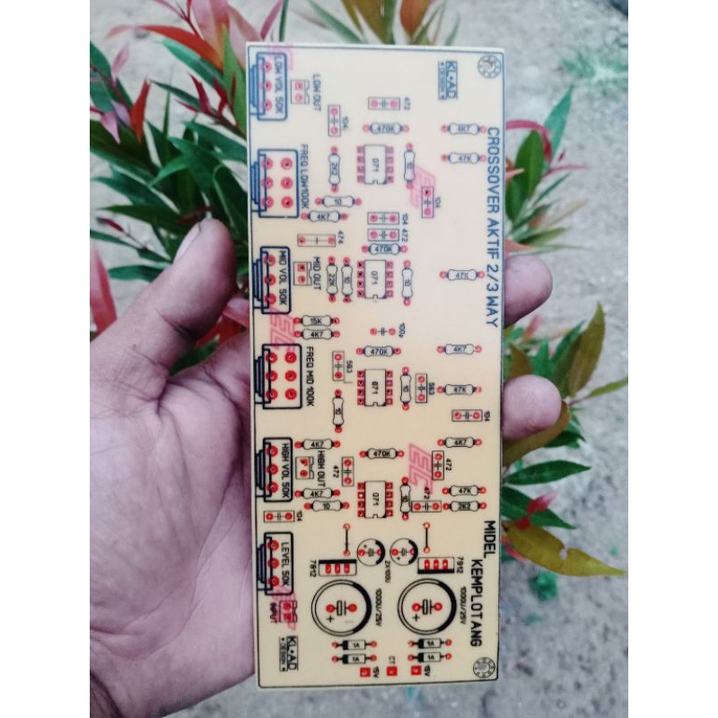 Jual PCB CROSSOVER 3 WAY IC SINGEL OPM | Shopee Indonesia