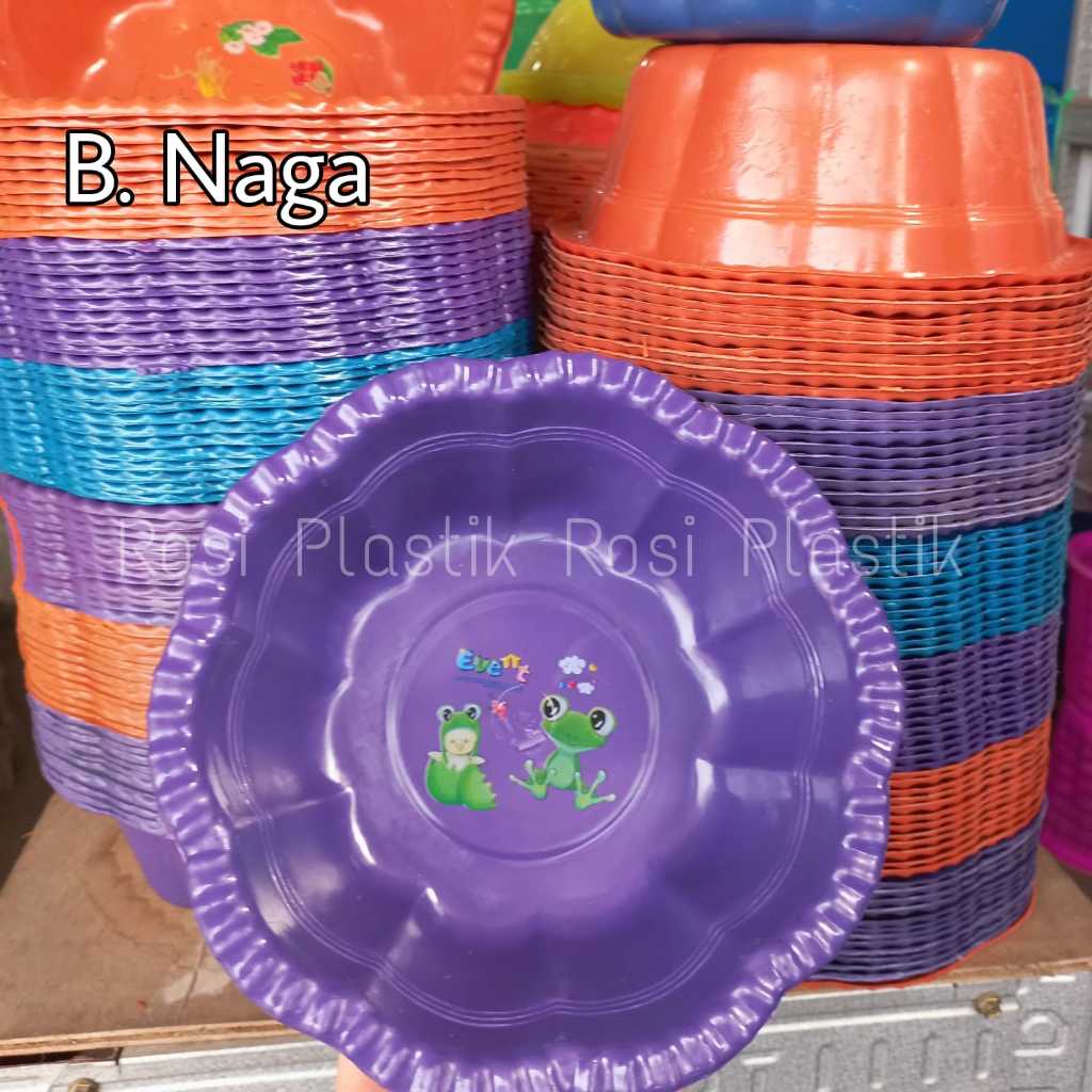 Jual 50 BIJI Baskom Naga isi 50 PCS / Baskom Nasi Hajatan / Besek ...