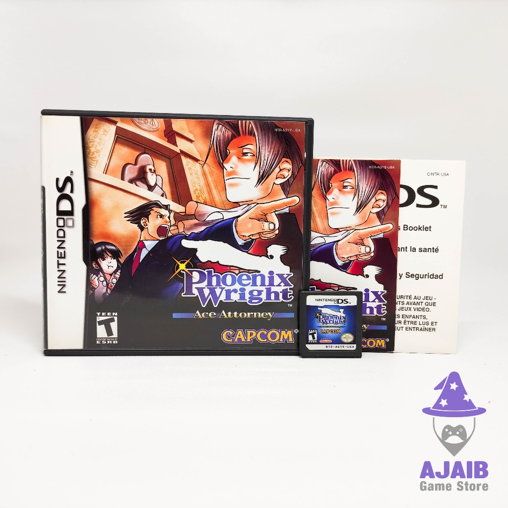 Jual Phoenix Wright Ace Attorney Nintendo DS DSi 3DS 2DS Game | Shopee ...