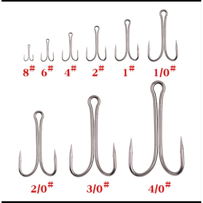 Jual kail double hook 1 pcs | Shopee Indonesia