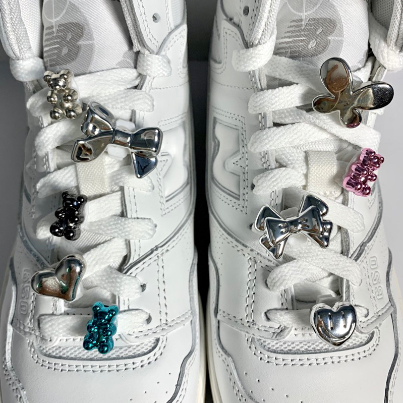 Jual DJOEALIN Silvery Shoe Charm (Dekorasi Manik/Beads Tali Sepatu ...