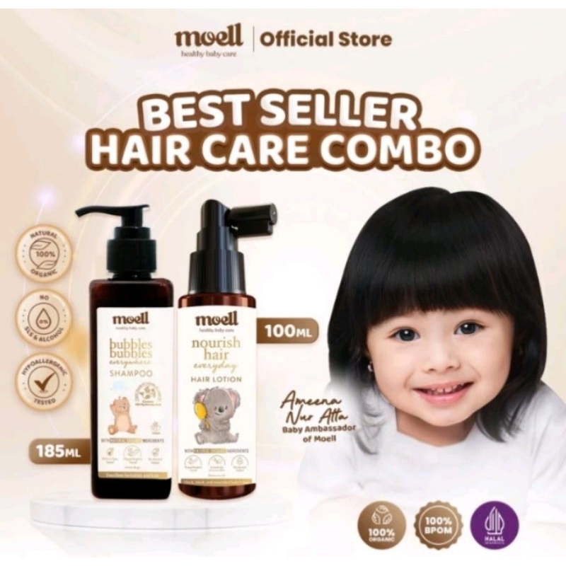 Jual Spesial Bundling moell hair care and moell shampo | Shopee Indonesia