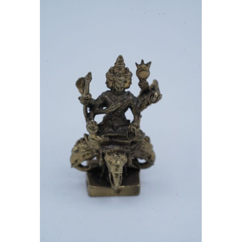 Jual Small Brass Brahma Amulete Kuningan Miniature Statue Art Cooper ...