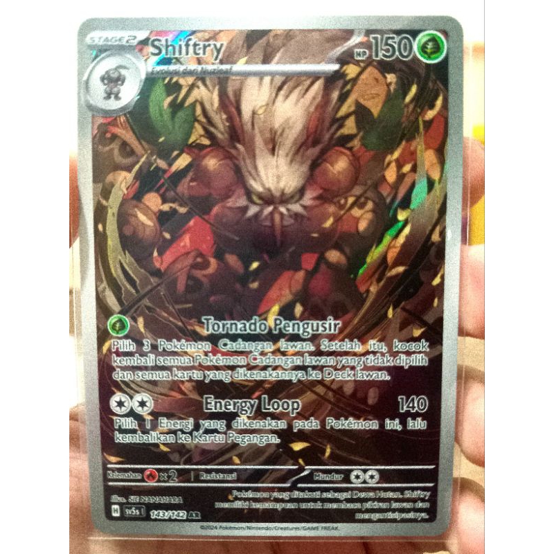 Jual KARTU POKEMON SHIFTRY AR INDONESIA HOLO | Shopee Indonesia