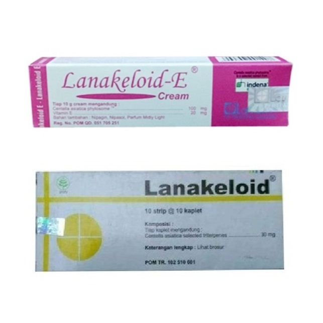 Jual Lanakeloid-E - Lanakeloid Cream - Lanakeloid Tablet - Menyembuhkan ...