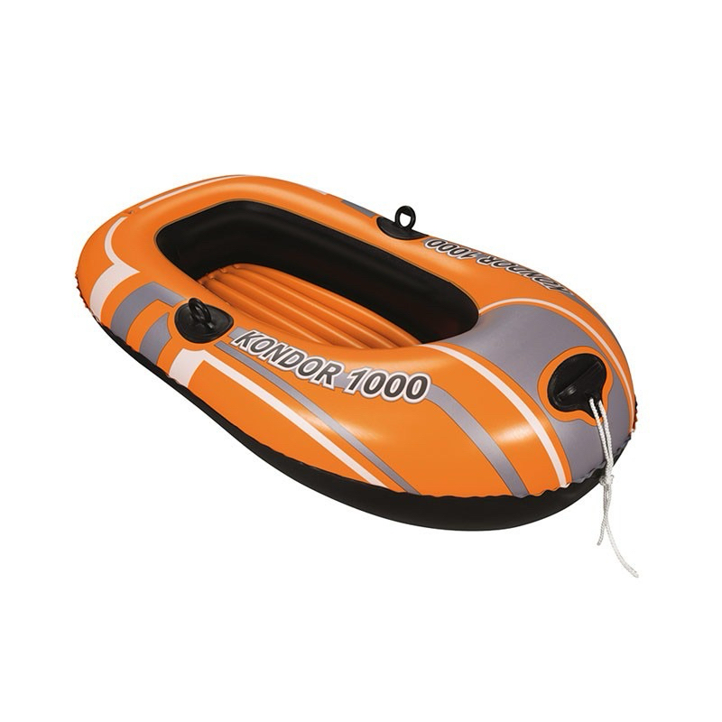 Jual Perahu Hydro Force Raft / Bestway Kondor 1000 Orange Boat | Shopee ...