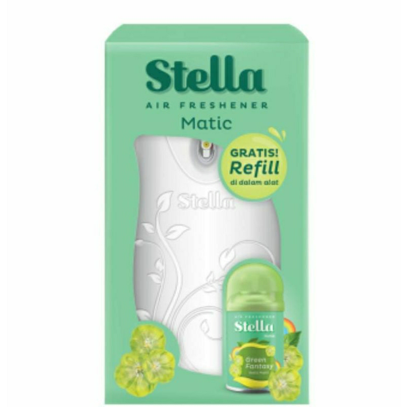 Jual Stella Air Freshener Home Matic Box Set (Alat + Refill 225ml ...