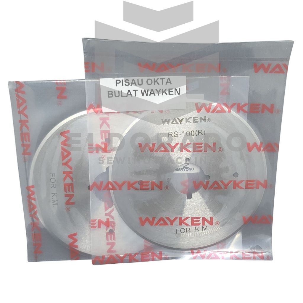Jual PISAU / PISO MESIN POTONG OKTA BULAT KM OCTA RS-100(R) MERK WAYKEN ...
