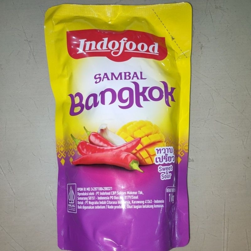 Jual INDOFOOD SAUS SAMBAL BANGKOK 1KG | Shopee Indonesia