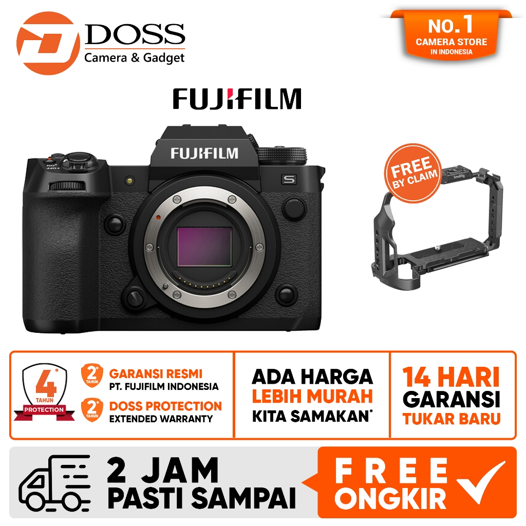 Jual Fujifilm XH2S Mirrorless Camera Fujifilm X-H2S Fuji XH2-S XH 2S (Body Only) | Shopee Indonesia