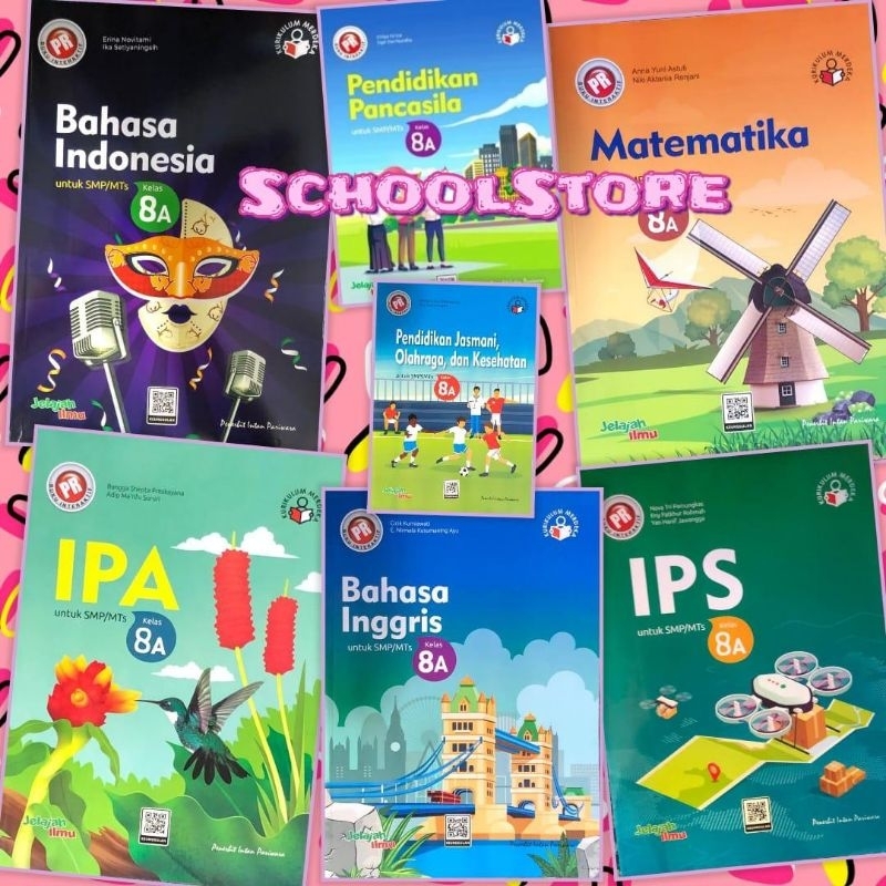 Jual BUKU PR/LKS INTERAKTIF SMP INTAN PARIWARA KELAS 8 SEMESTER 1 KURIKULUM MERDEKA 2024/2025 ...