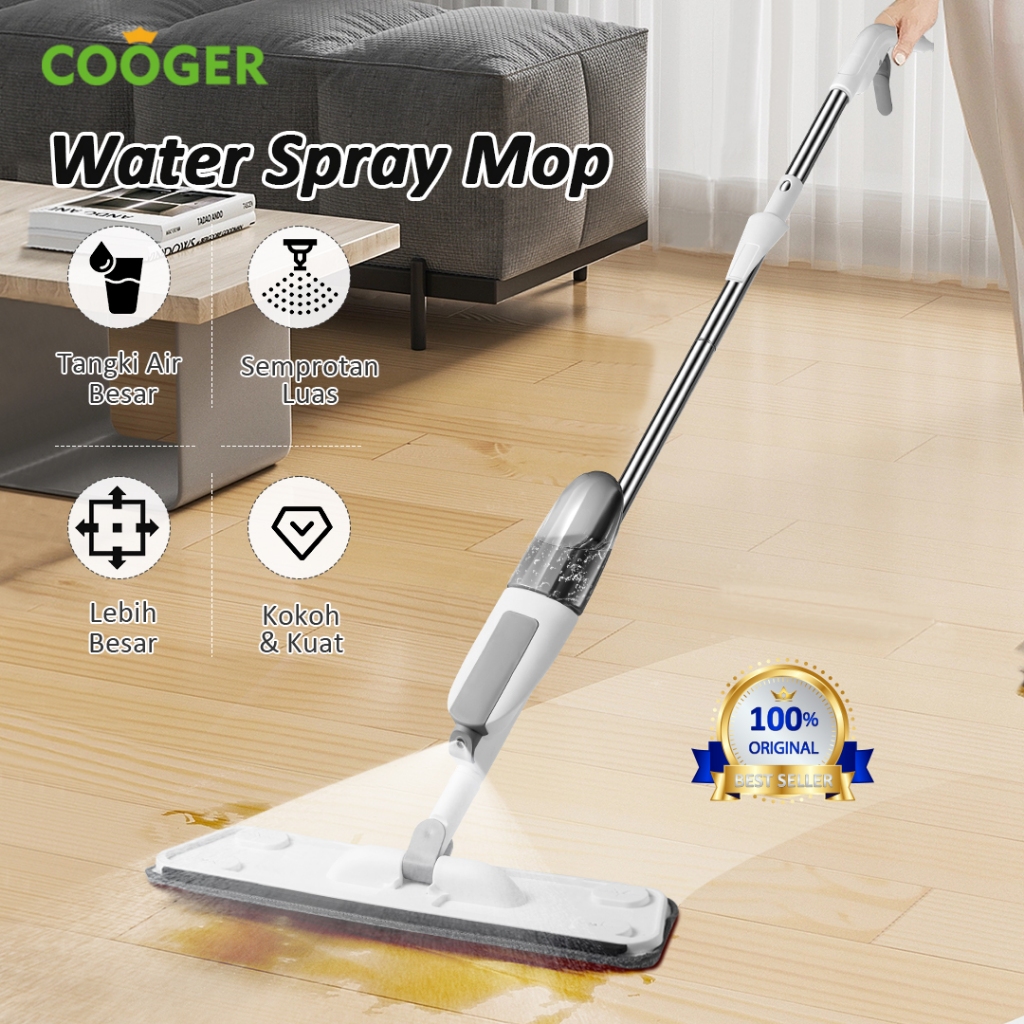 Jual COOGER Alat Pel Semprot Lantai Terbaru New Spray Mop Automatic ...