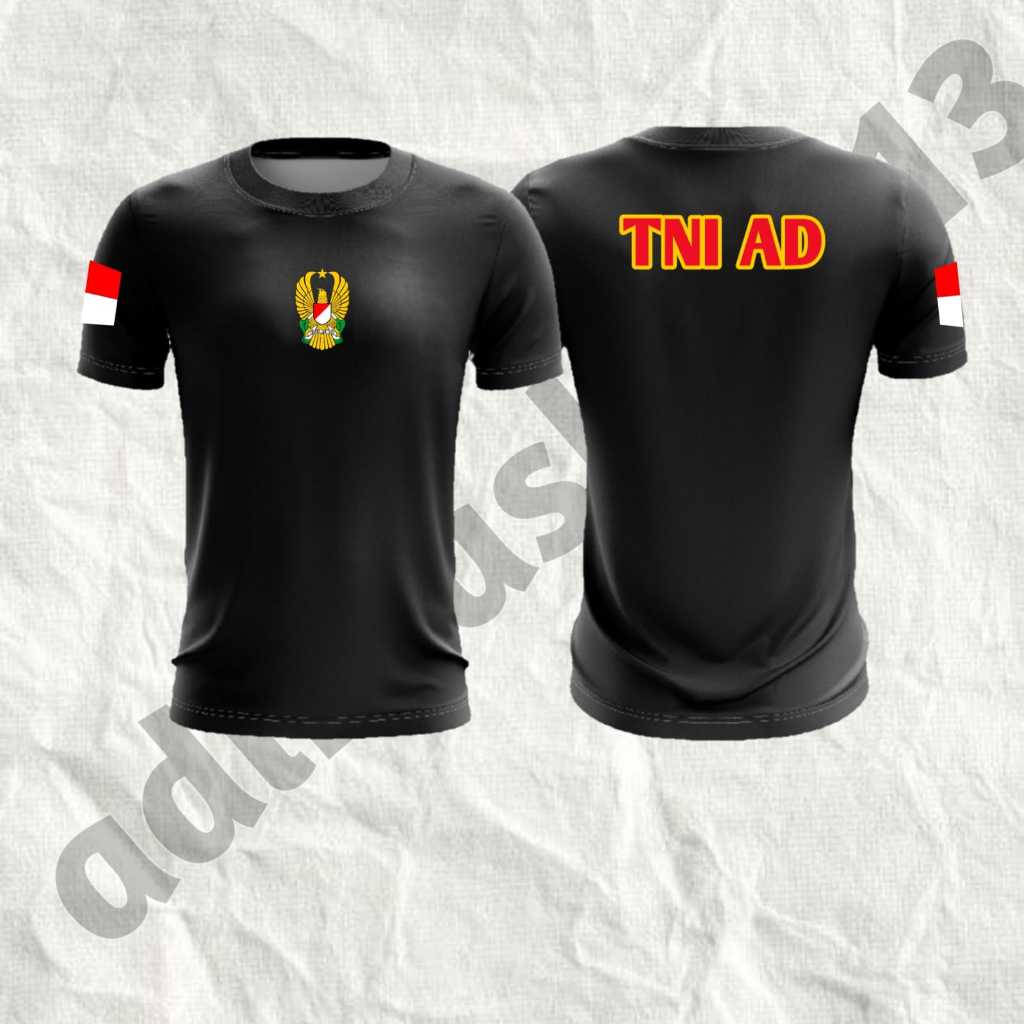 Jual KAOS JERSEY TNI AD TERBARU BAHAN DRYFIT EMBOS BISA COD | Shopee Indonesia