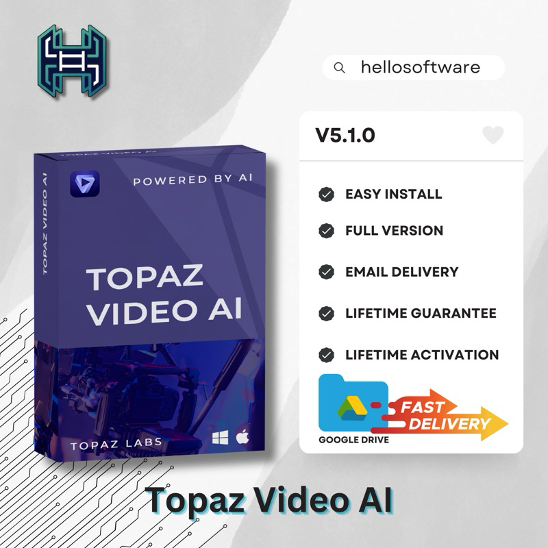 Jual Topaz Video AI v5.1.0 Full Version (Versi Terbaru) | Shopee Indonesia