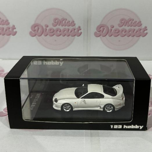 Jual Diecast 1:64 123 Hobby Supra White | Shopee Indonesia