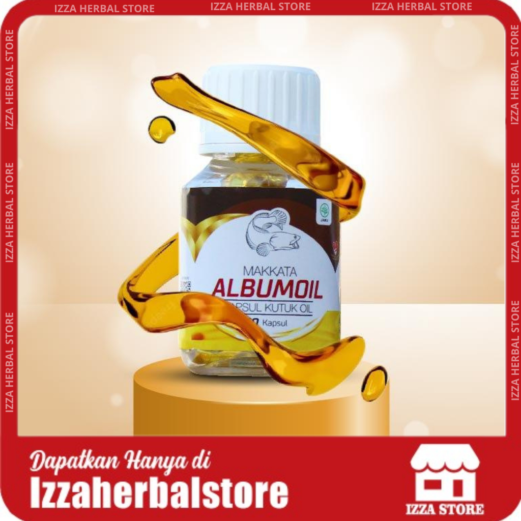 Jual KAPSUL IKAN GABUS Pasca Operasi Kapsul Kutuk Oil ALBUMOIL Obat Pengering Luka Paling Ampuh ...