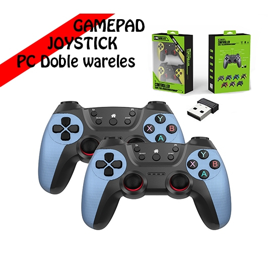 Jual Gamepad Double Turbo Wireless For PC / WINDOWS / ANDROID | Shopee ...