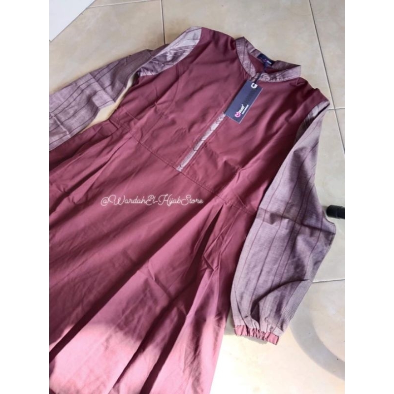 Jual GAMIS MUTIF RENINA MAROON TERBARU 2024 | Shopee Indonesia