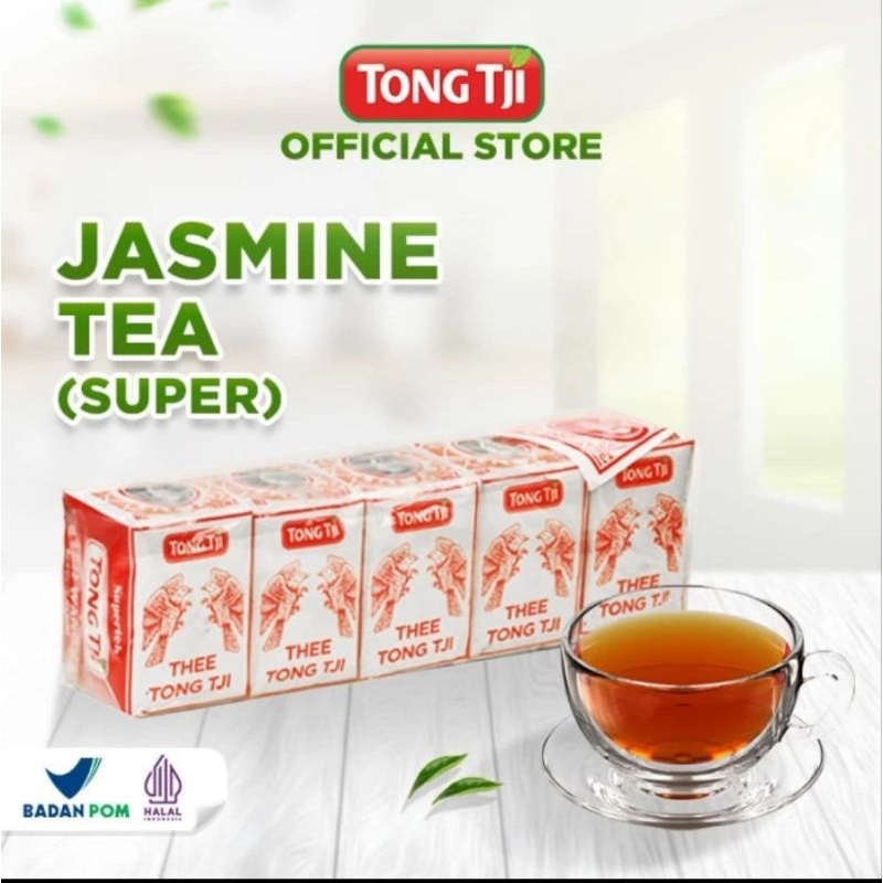Jual 1 bal teh tong tji super jumbo 80 gram x 5 bungkus | Shopee Indonesia