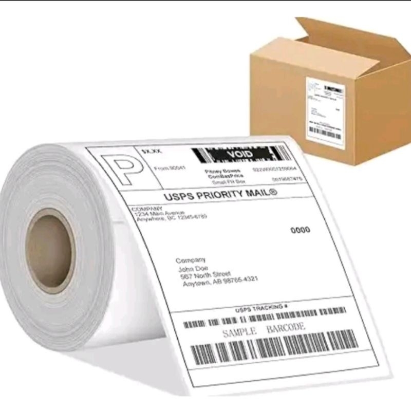 Jual Kertas Print Label Thermal Barcode UK 100*120 isi 250pcs logo spx ...
