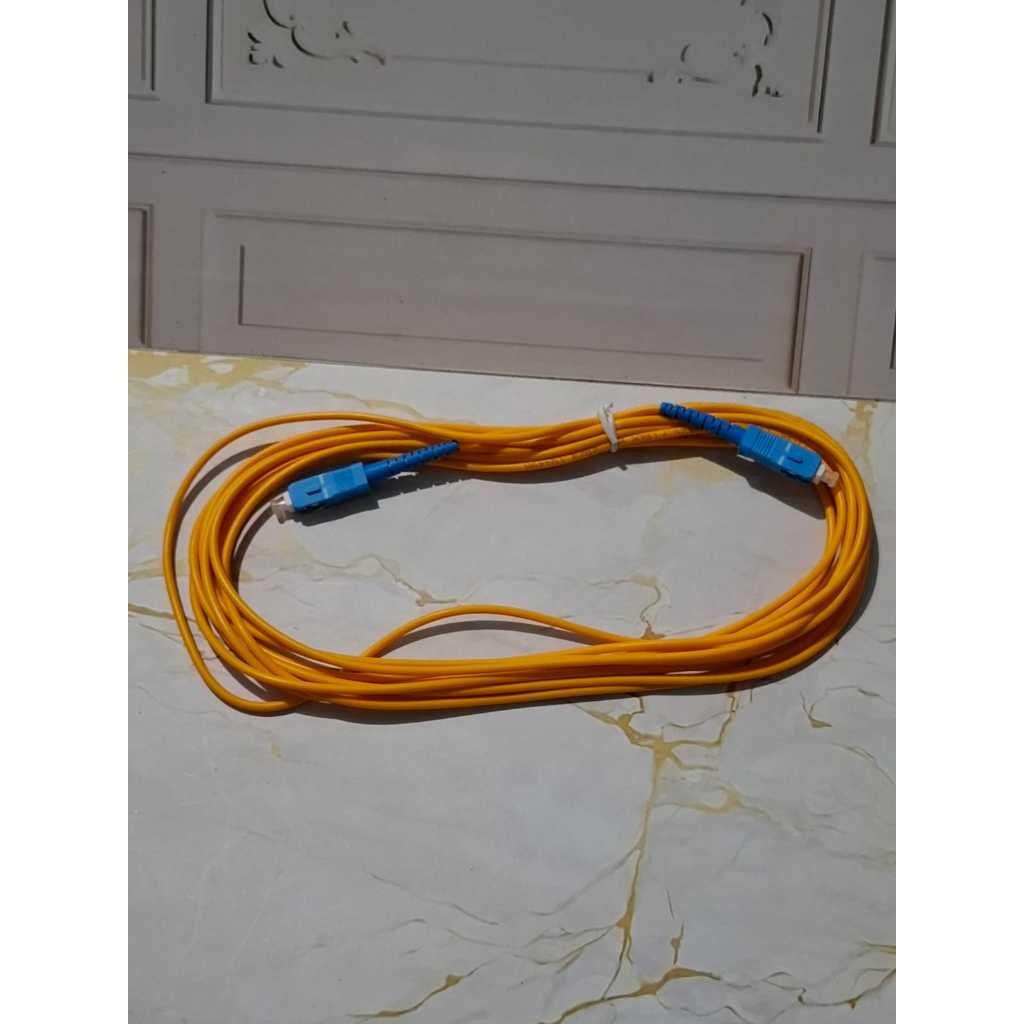 Jual Kabel fiber optic sc sc 5meter 5 meter 5M | Shopee Indonesia