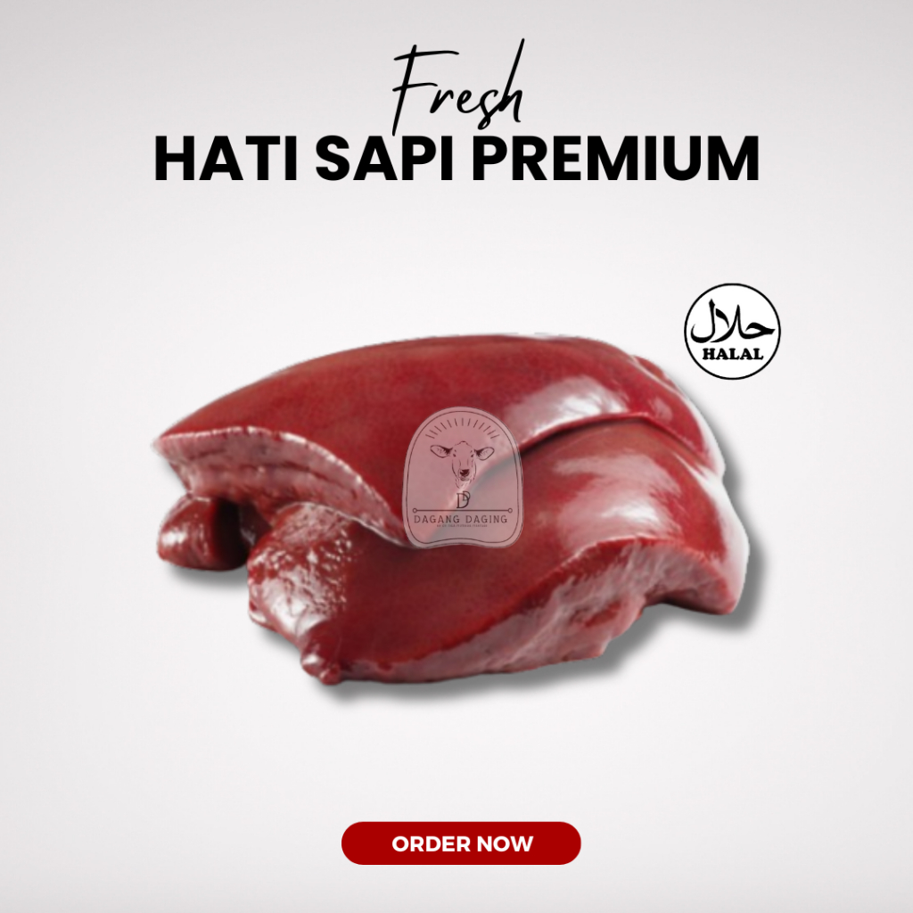 Jual Hati Sapi Beef Liver Premium Fresh Halal 500gr | Shopee Indonesia