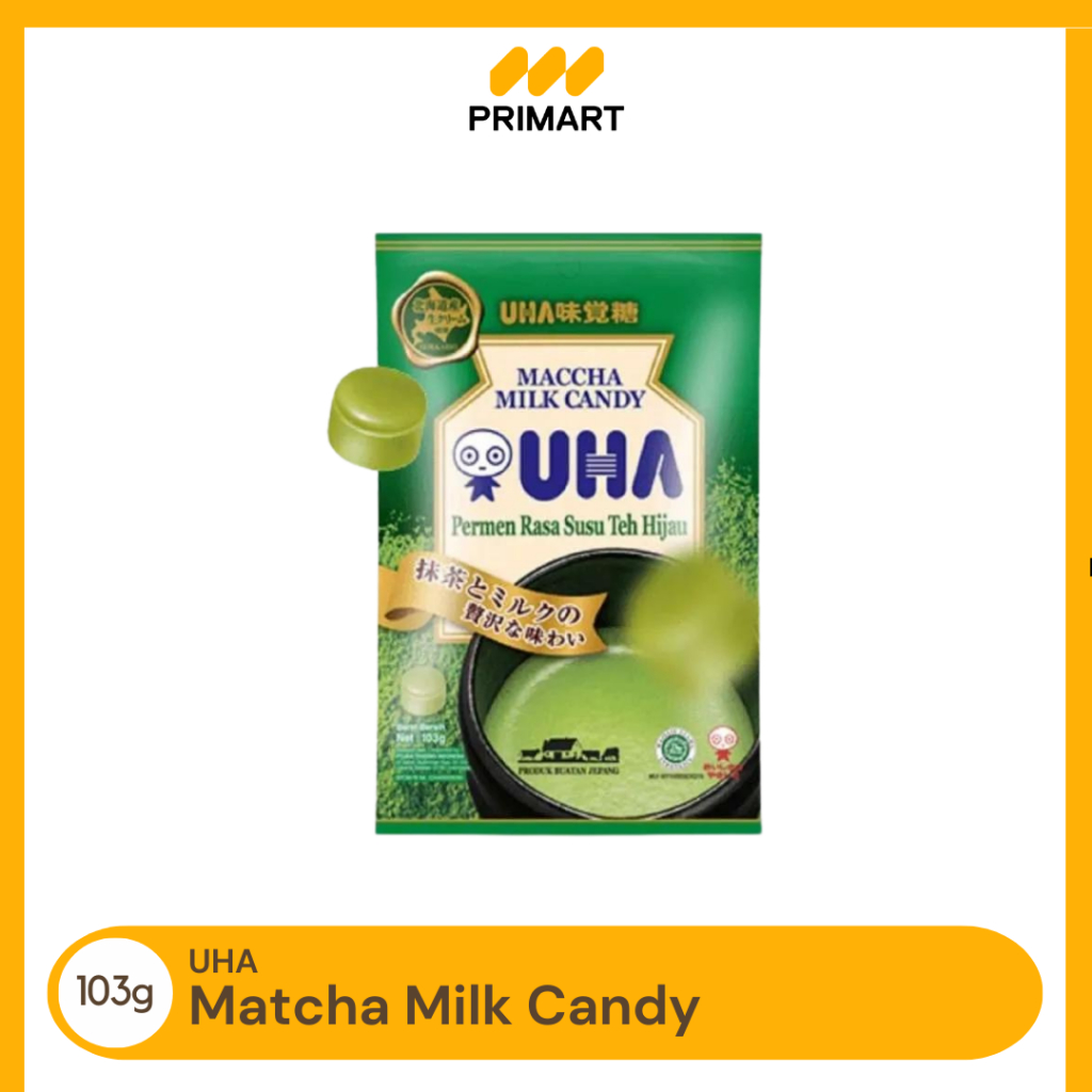 Jual UHA Matcha Milk Permen Susu 103gr | Shopee Indonesia