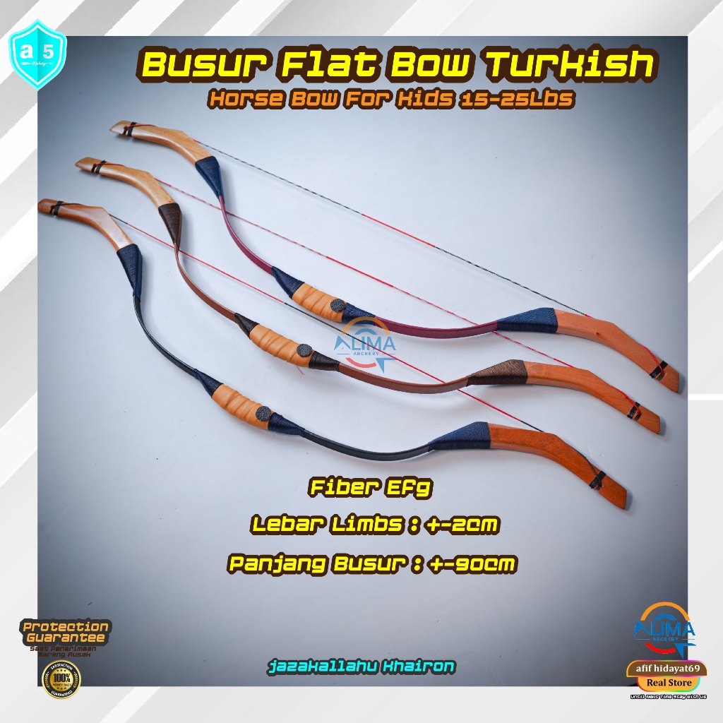Jual Busur Panah Fiber efg usia anak Olah raga Panahan Traditional 15 ...