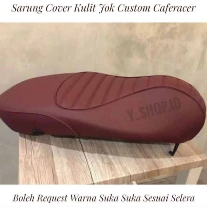 Jual Custom Cover Kulit Jok Motor Vespa Matic Lx Sprint Gts Primavera S ...