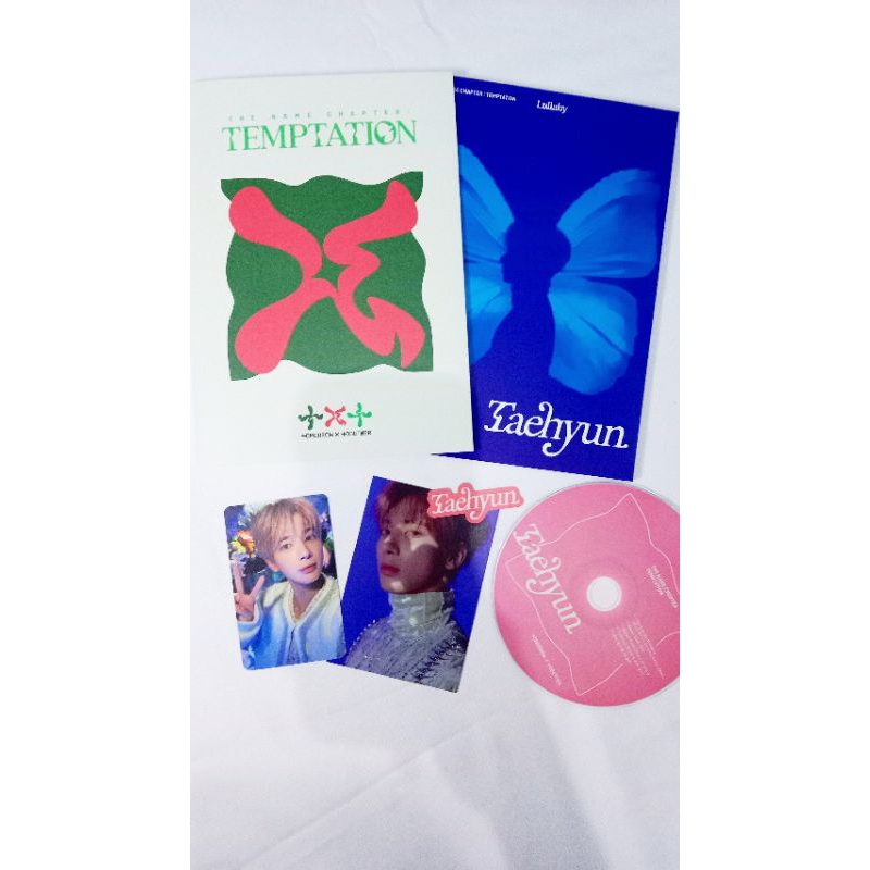 Jual TXT Album Temptation Lullaby Taehyun Version POB | Shopee Indonesia