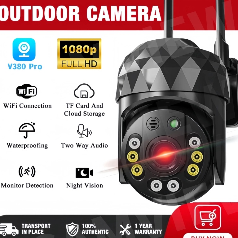 Jual KODE P32S CAMVIEW CCTV Kamera V38 Pro Outdoor WIFI Connect to HP ...