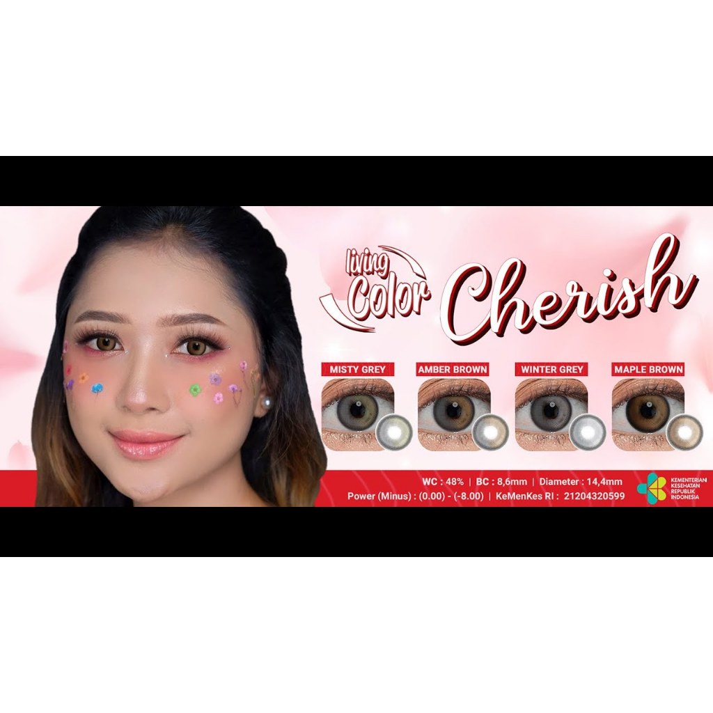 Jual SOFTLENS LIVING COLOR CHERISH BY IRISH LAB DIA 14.4 MM | Shopee Indonesia